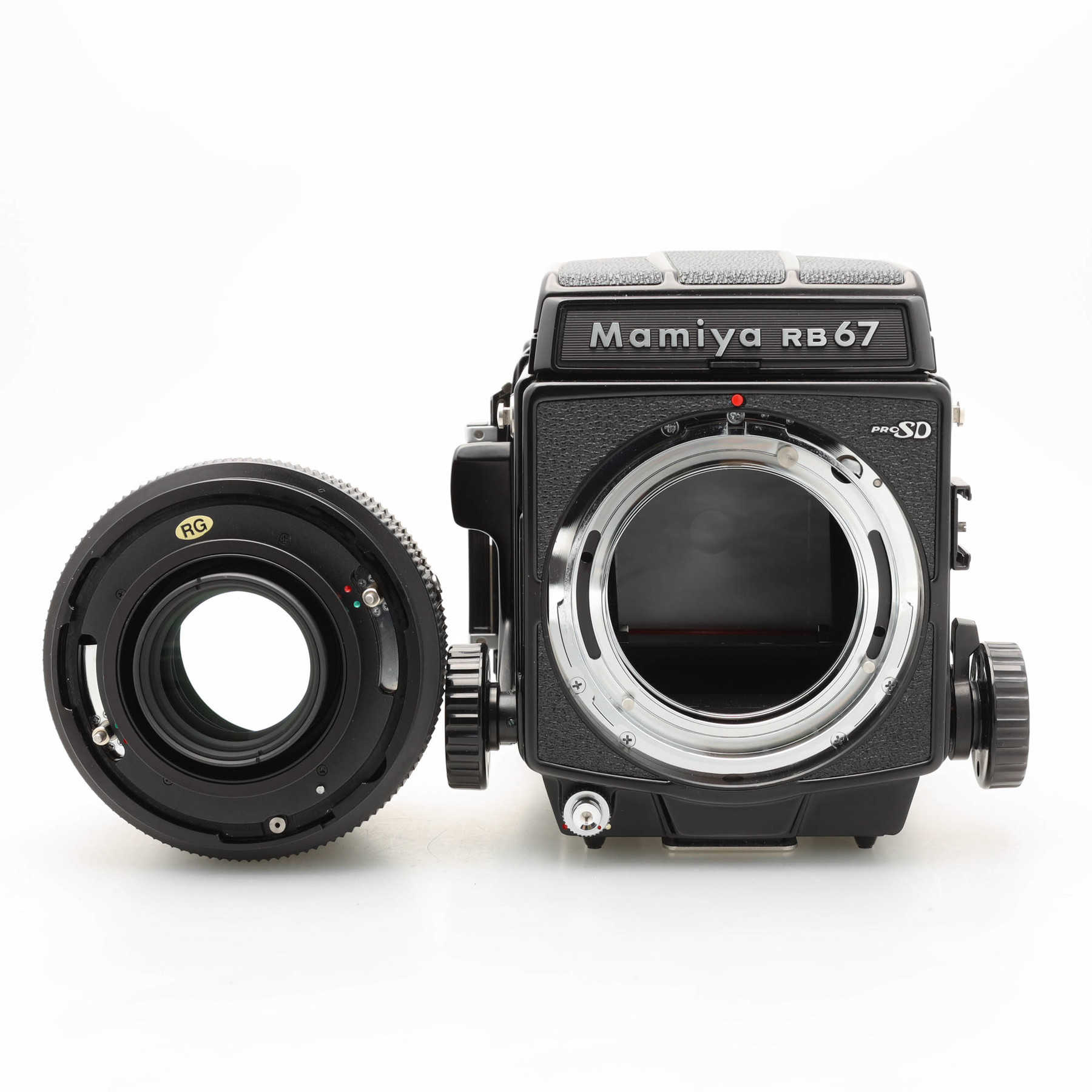 Mamiya RB67 PRO SD Pack w/KL 127mm F3.5L 120 Roll Film Holder HA701 ...