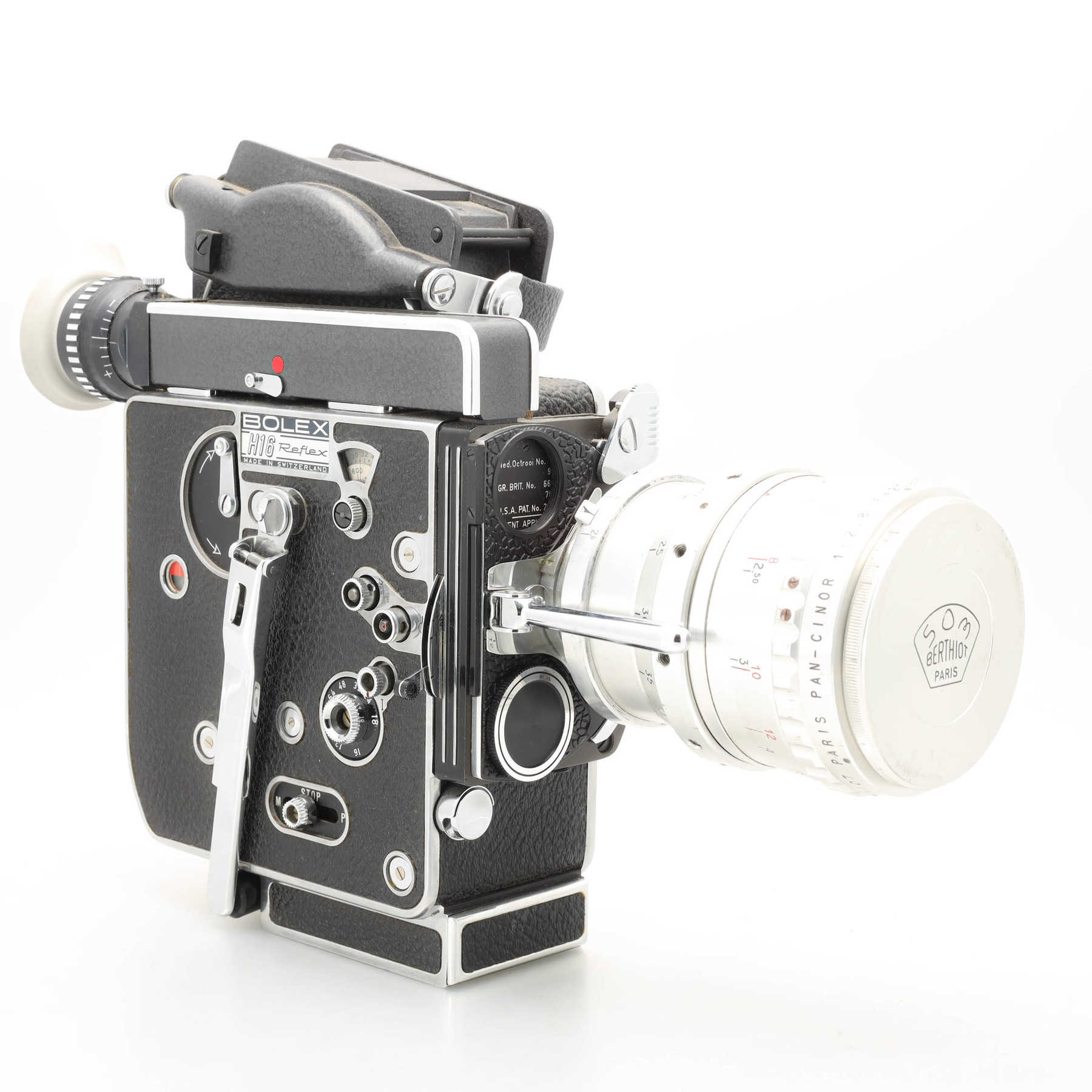 Bolex H16 Reflex REX 5 с объективом Berthiot Pan-Cinor 20-60mm f/2.8 ...