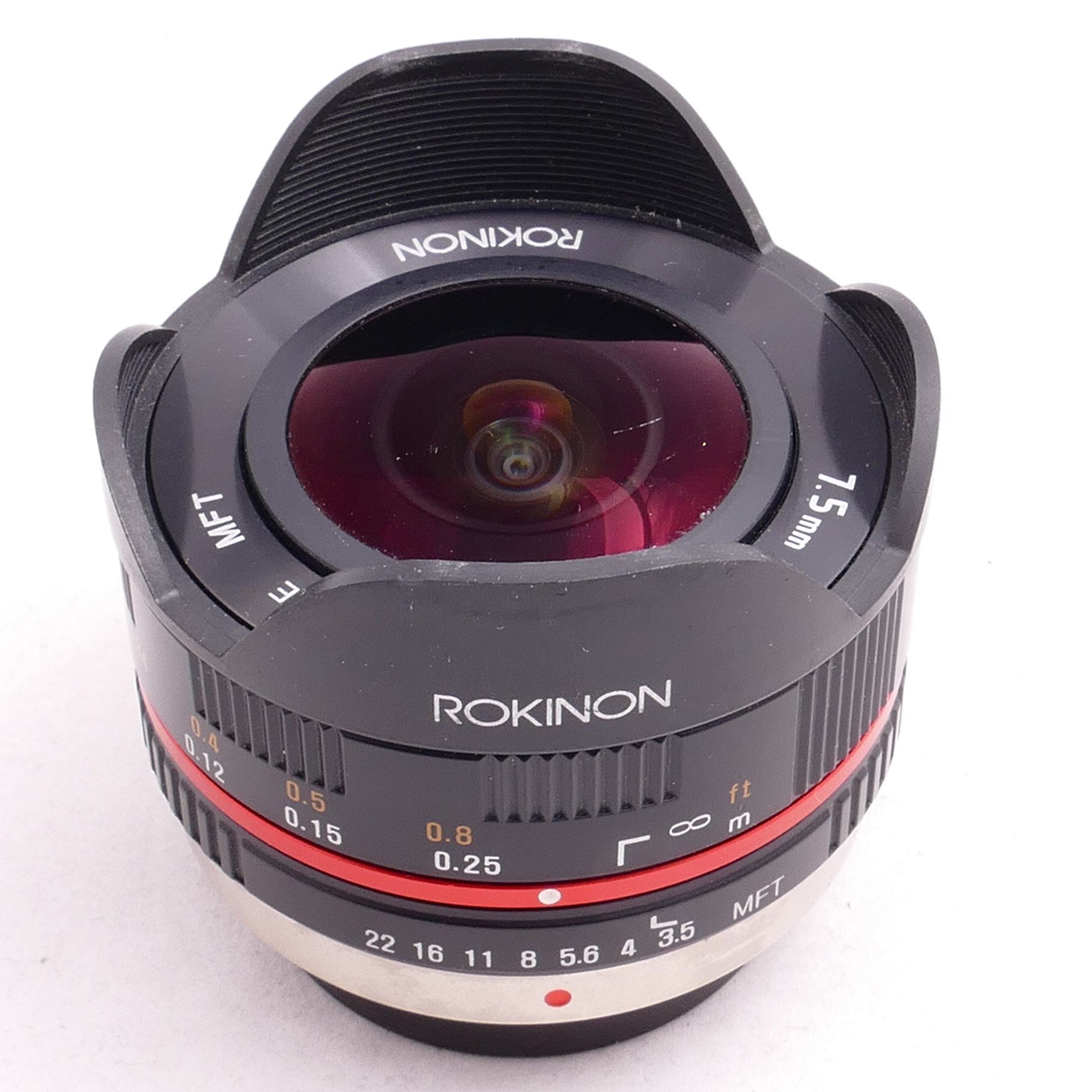 7.5mm f/3.5 Rokinon fish-eye m4/3 | Kutuzov Photo